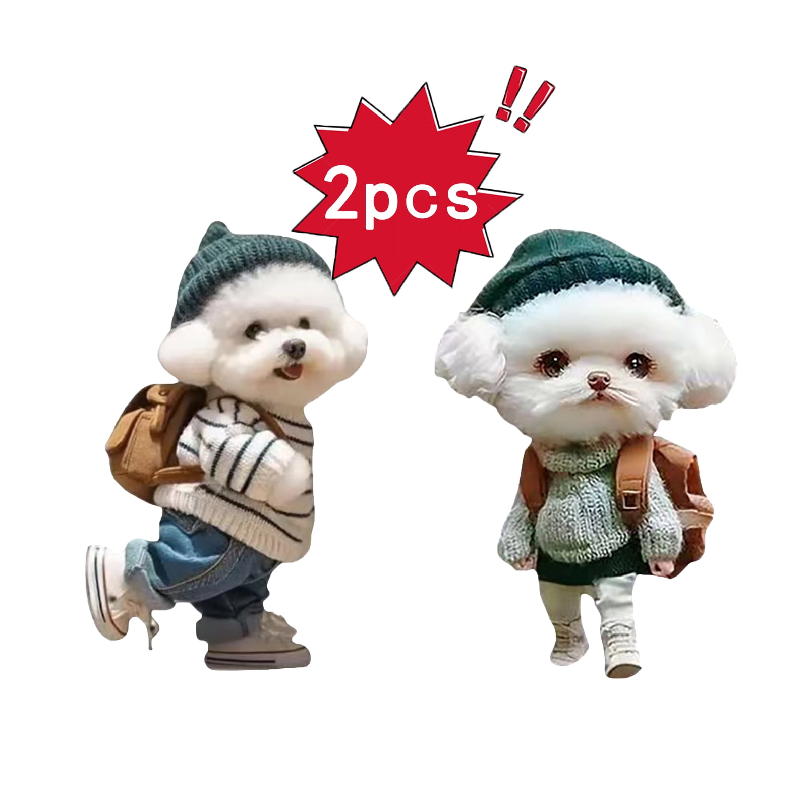 2PCS Cute Cat Car Air Freshener Vent Clips, 2D Flat Acrylic Cartoon ...