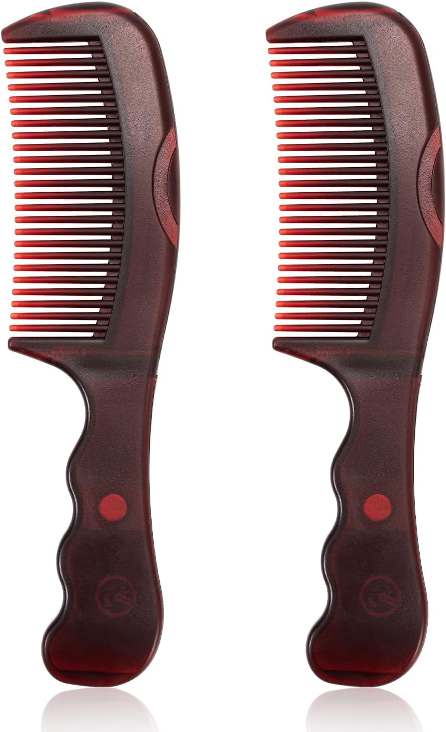 2PCS Dandruff Scalp Comb Dandruff Remover, Hollow Tooth Scalp Sweep ...