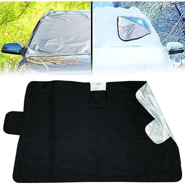 76"x50" Windshield Cover for Ice Snow Sun, Heavy Duty Ultra Thick ...