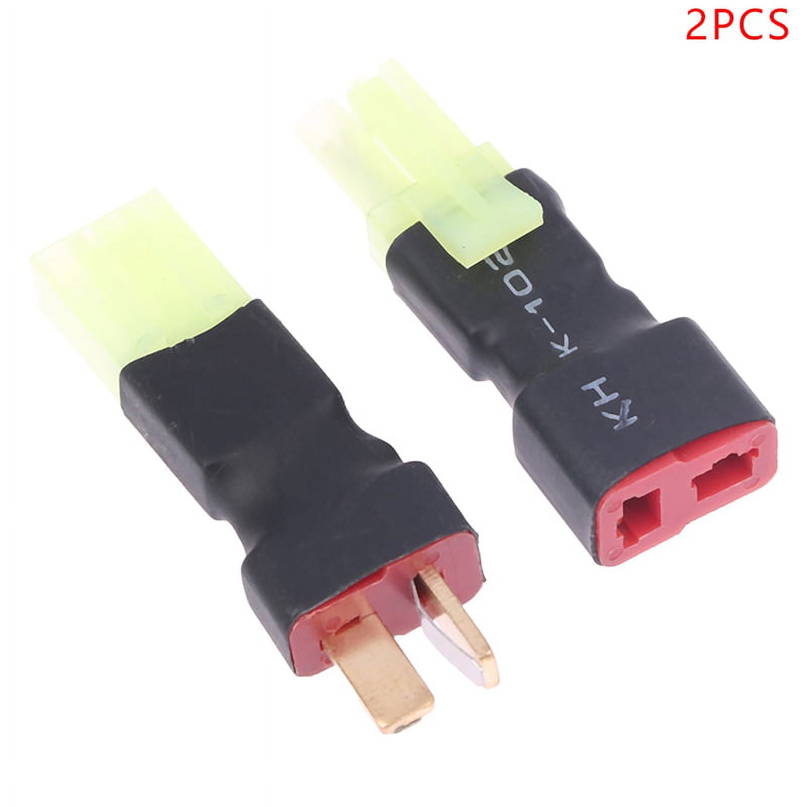 2PCS Deans T To Mini Tamiya Plug Female Male Adapter Connector For ...