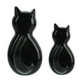 2PCS Decorative Cats Hooks for Kitchen Bathroom Plastic Coat Hat Key ...