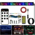 Led Eyes Devil Eyes Light For Cars, Windshield Flex LED Display Devil ...