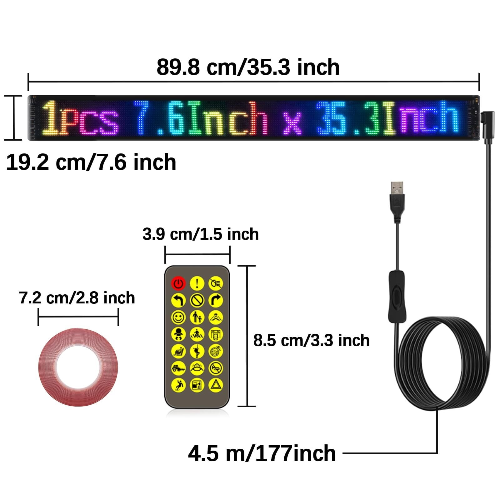 2PCS Devil Eyes Light For Cars,Colorful Eye Lamp Soft Screen for Car ...