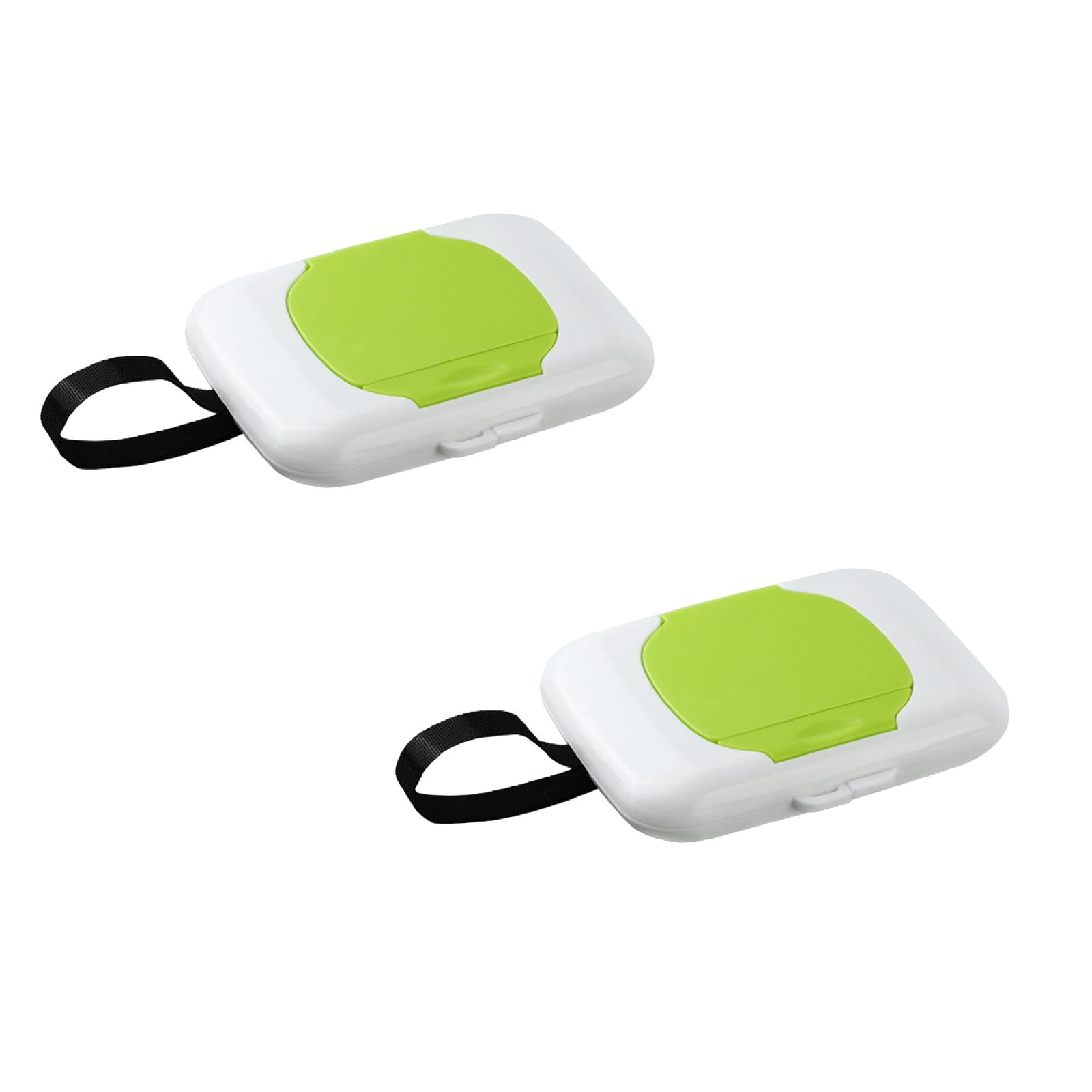 2PCS Dispensers Refillable Wipe Holder Baby Wipe Box Case For Indoor ...