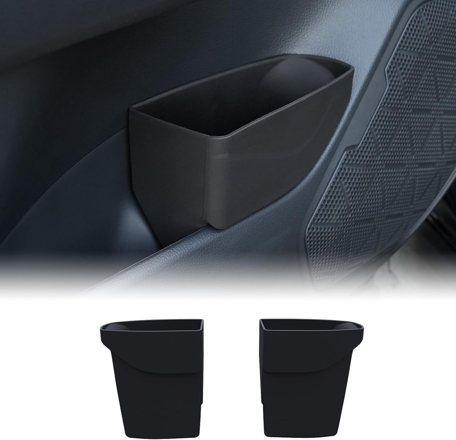 2PCS Door Side Trash Can Compatible with 2019-2024 2025 Toyota RAV4 ...