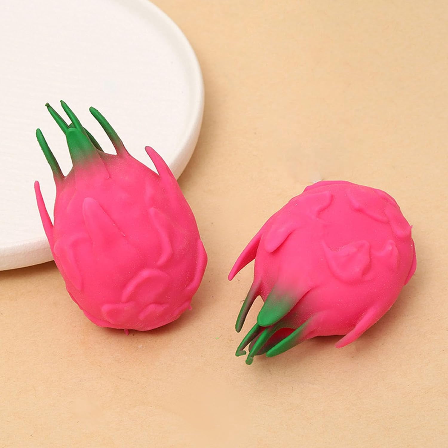 2PCS Dragon Fruit Squishy, Dragonfruit Squishy, Slow Rising Stress ...