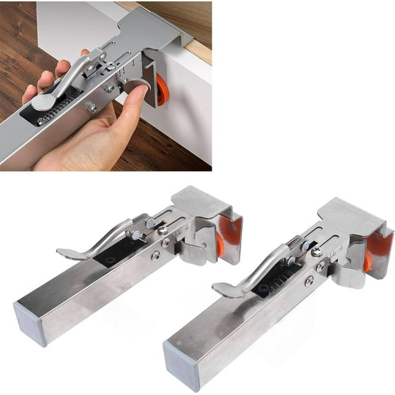 2PCS Drawer Front Installation Clamps, Adjustable Drawer Fixing Clamps ...