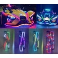 Tzvmny Lighting Factory - 2PCS Dream Color CHASING Rabinbow Halo Ring ...