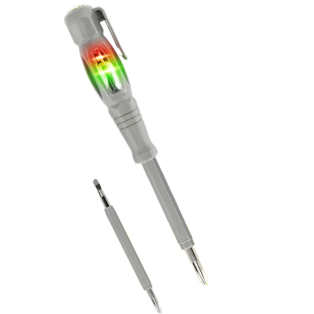 2PCS Dual Head Voltage Tester Pen Non-Contact Induction Test Pencil ...