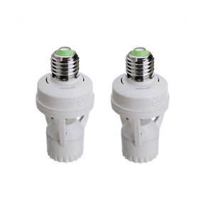Shop Light Socket Motion Sensor Adapters for Indoor and Outdoor Use
