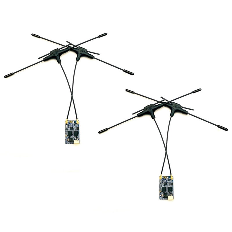 2PCS ELRS Dual Band Gemini Receiver 900MHz 2.4GHz ExpressLRS RX ...