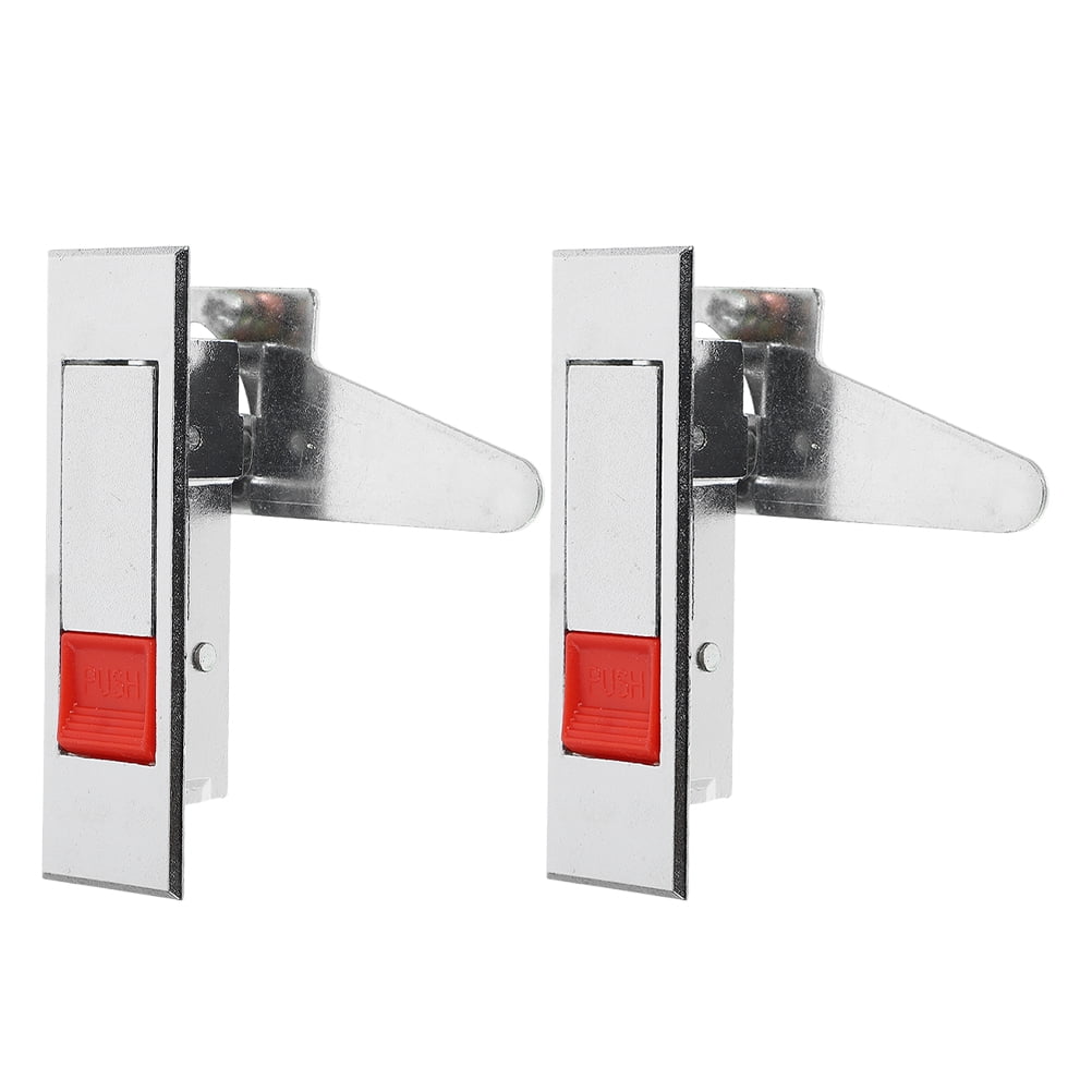 2PCS Electric Cabinet Panel Lock Push Button Door Cam Locks Electrical ...