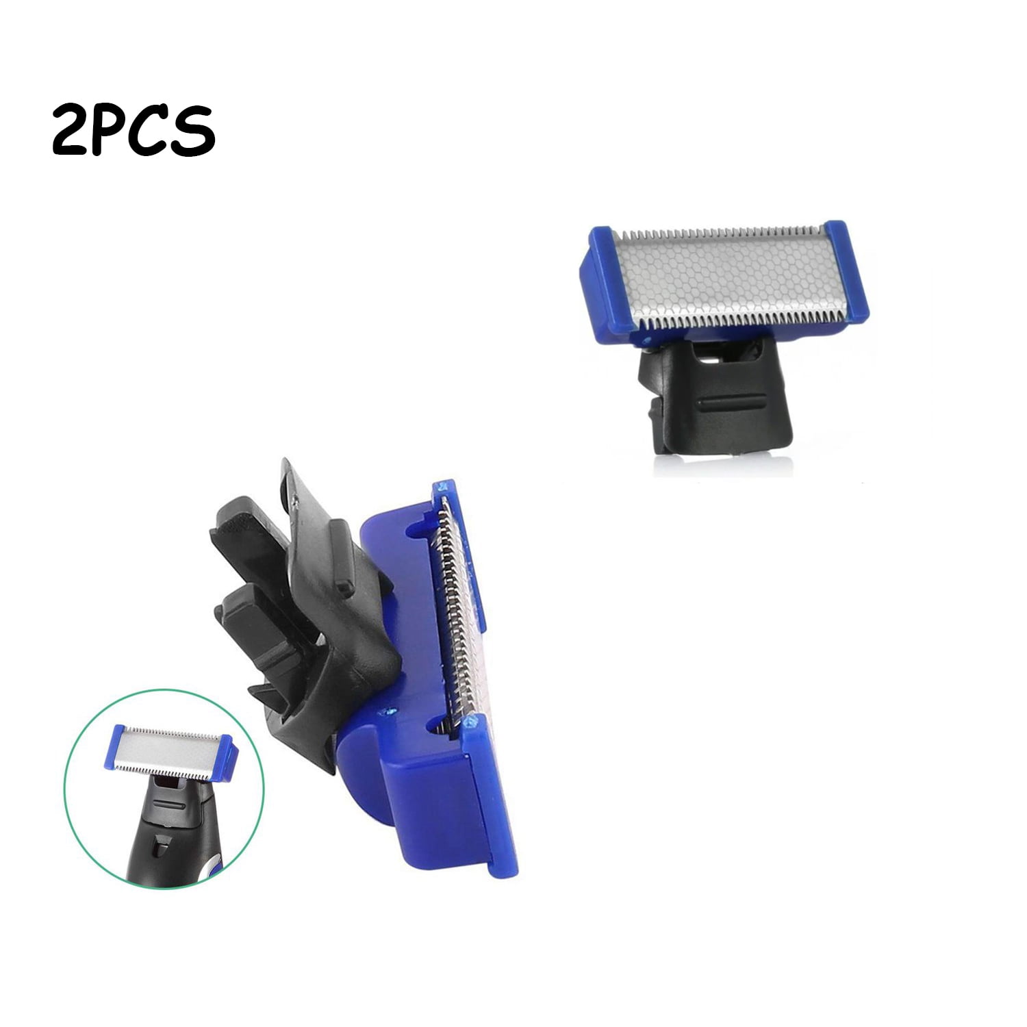 2PCS Electric Razor For Micro Touch Full Body Trimmer Shaver Replace ...