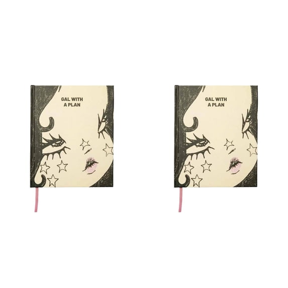 2PCS Empowering Gal With A Plan 2026 Planner Hardcover, Monthly Weekly ...