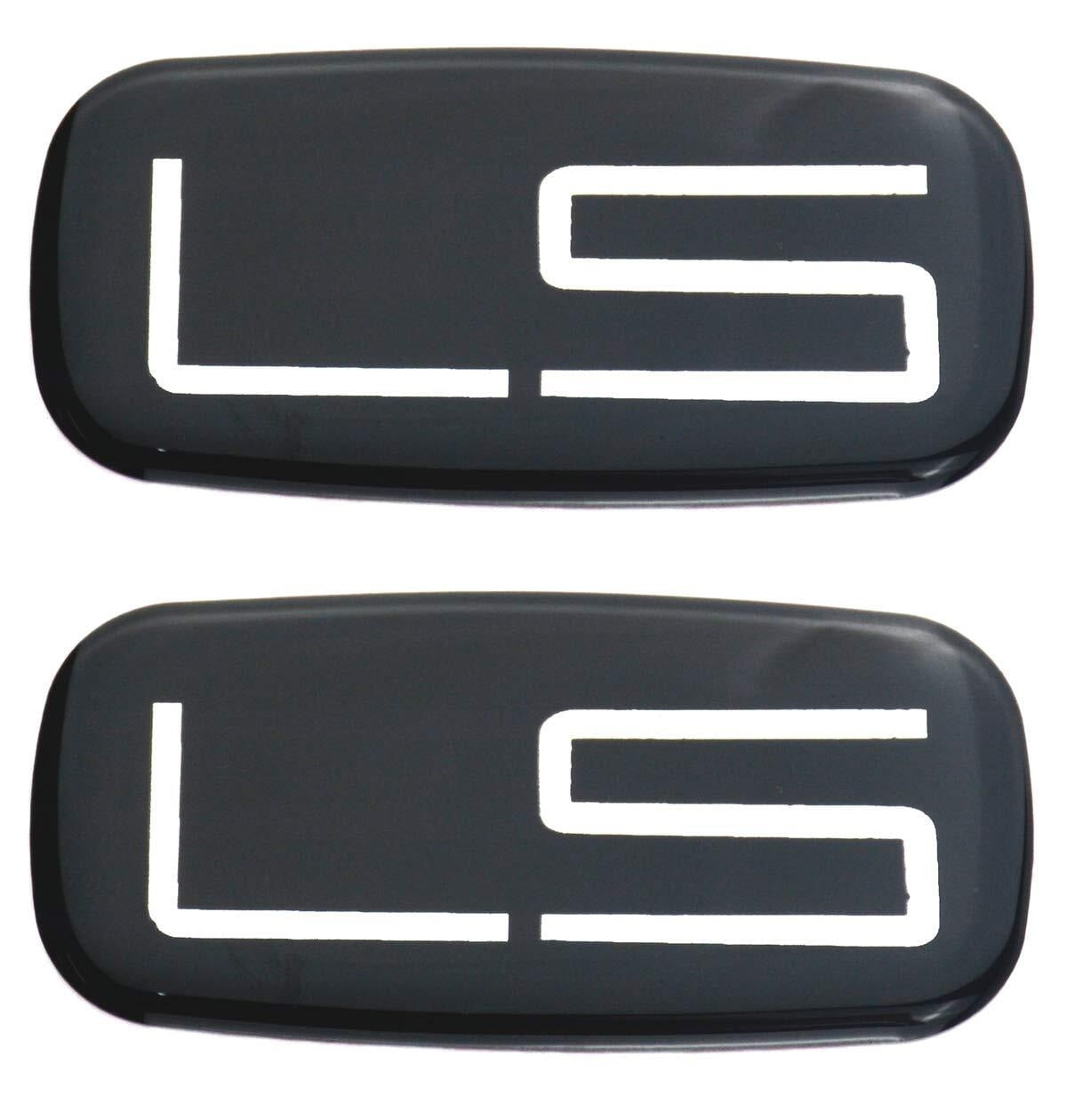 2PCS Epoxy resin LS EMBLEM Badge sticker decal Compatible For 99-07 ...