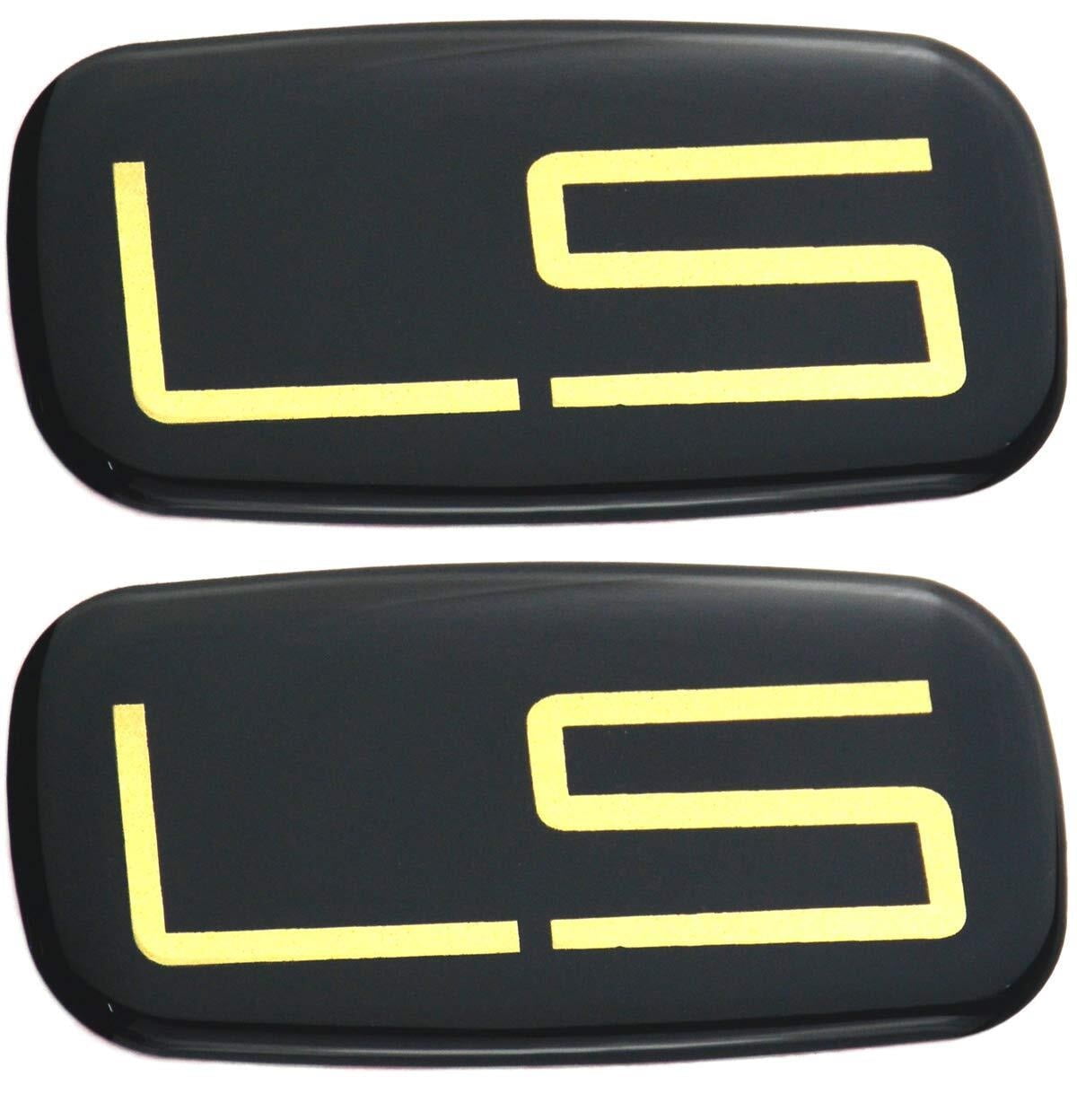 2PCS Epoxy resin LS EMBLEM Badge sticker decal Compatible For 99-07 ...
