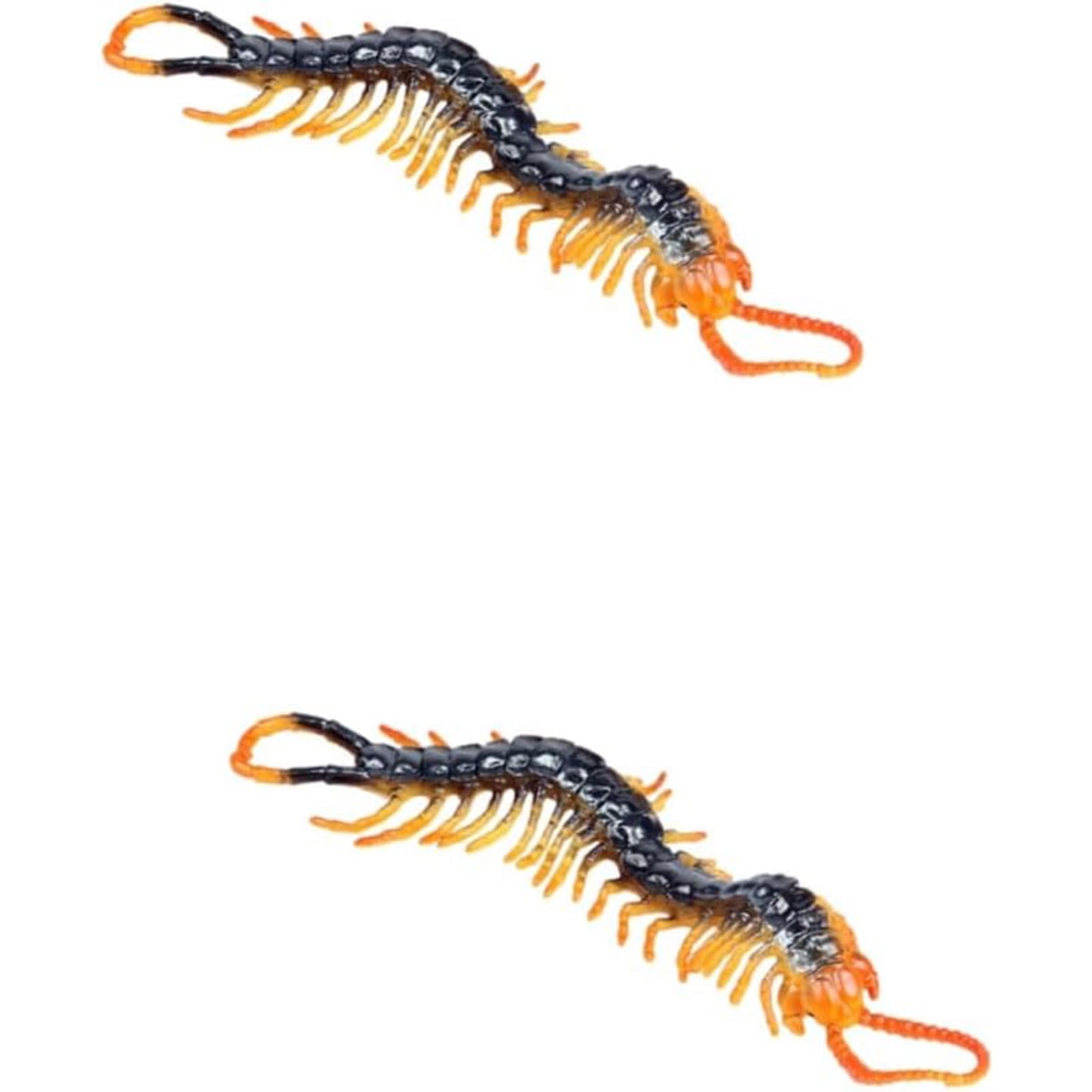 2PCS False Centipedes Toy Animals Toys Vivid Centipede Toy Fake ...