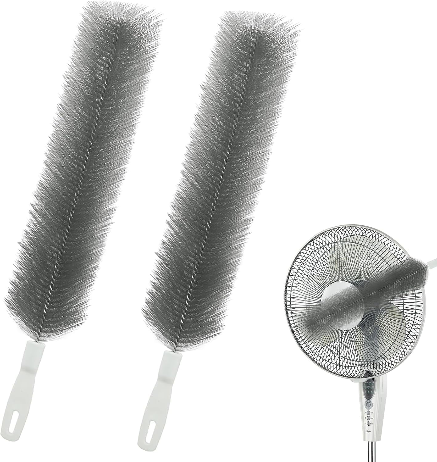 2PCS Fan Cleaning Brush,Bendable Fan Cleaning Brush, Flexible Ceiling ...