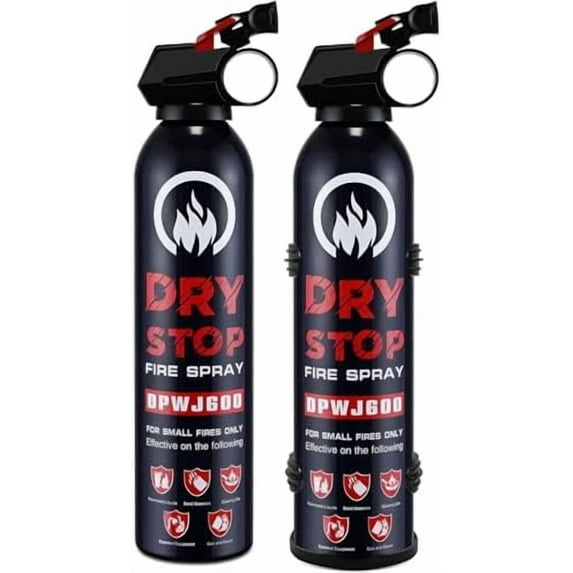 2PCS Fire Extinguisher for Home - Dry Stop Fire Extinguisher Spray ...