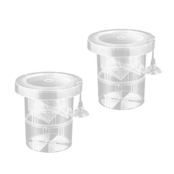2PCS Fish Breeding Container Floating Breathable Design Isolation Box ...