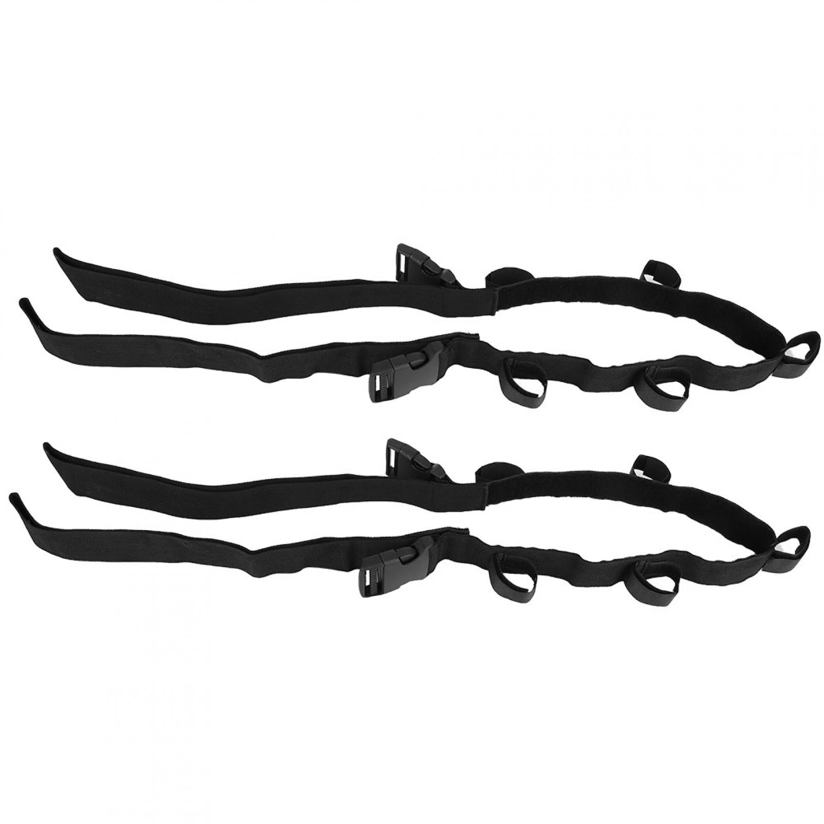 2PCS Fishing Rod Pole Holder Garage Ceiling Strap Rods Rack Organizer ...