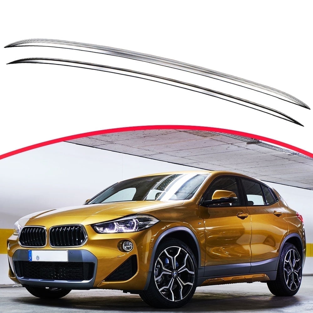 2PCS Fit For BMW X2 F39 2018-2023 Car Roof Rack Accessories Roof Rail ...