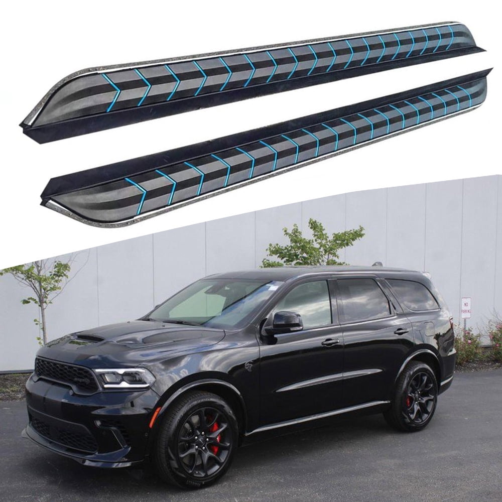 2PCS Fixed Running Boards Fits for Dodge Durango 2018-2025 Side Step ...