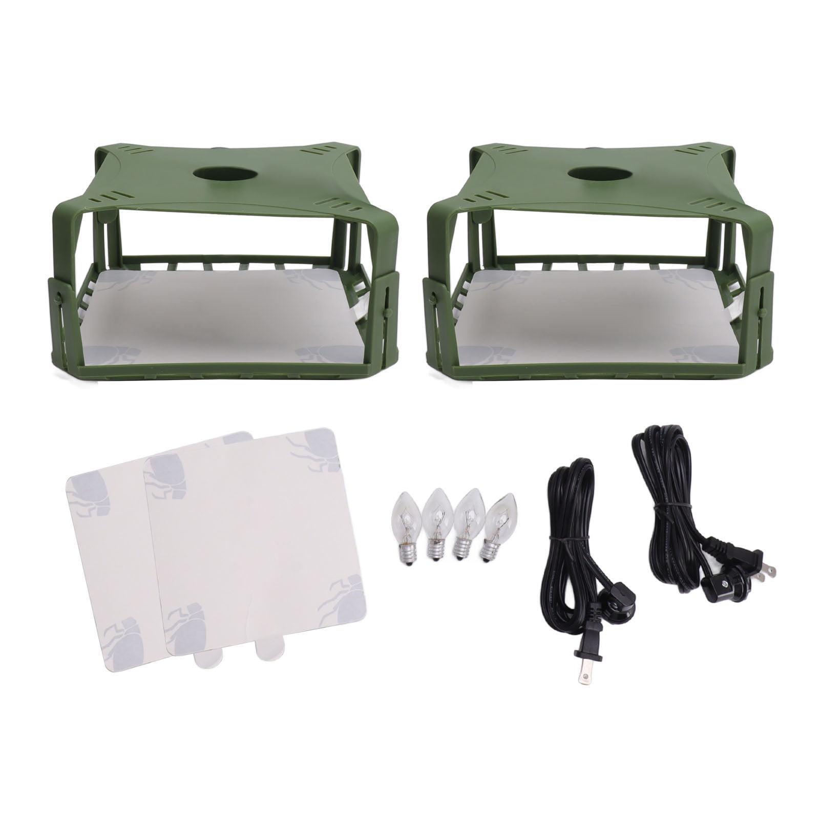 2PCS Fly Light Trap Physical Capture Pet and Child Friendly Electric ...