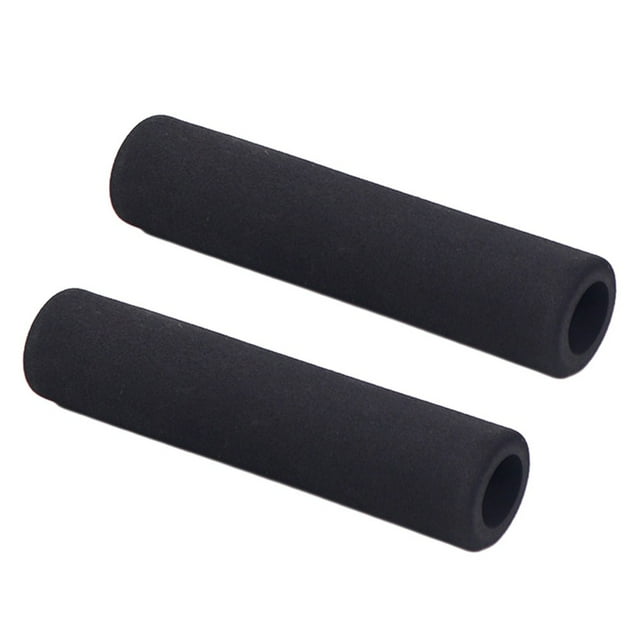 2PCS Foam Bicycle Grips Scooter Foot Pads Rollers Replacement 130MM ...