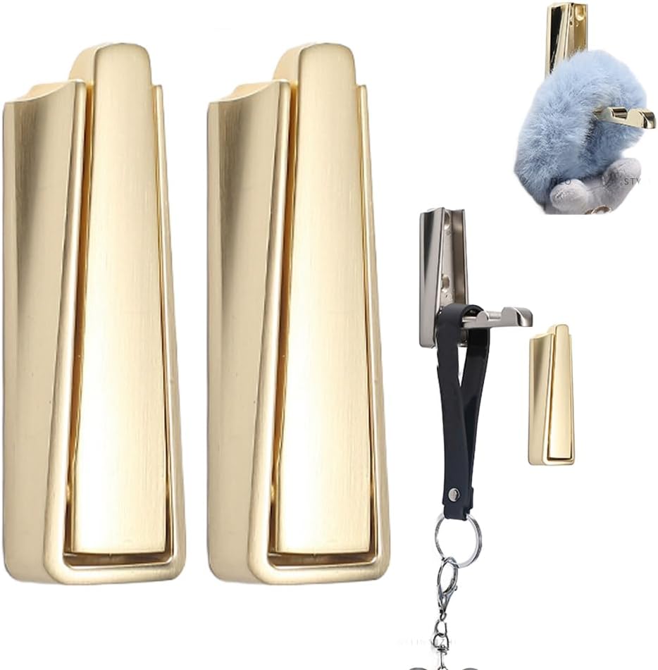 2PCS Folding Wall Hooks, 2025 New Folding Coat Hooks Space-Saving ...