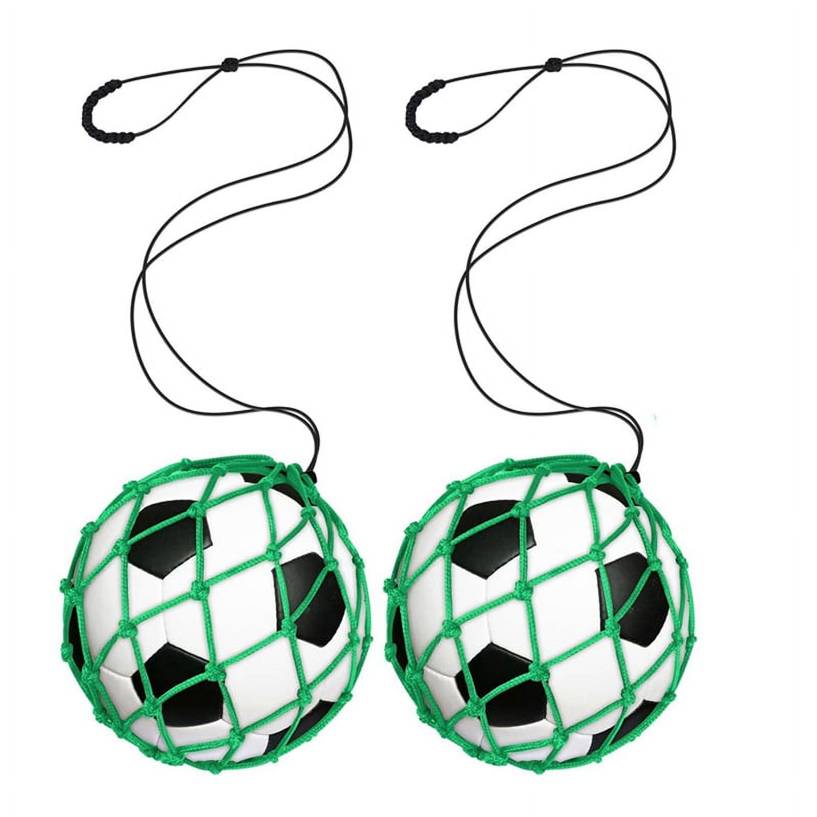 2PCS Football Kick Trainer Soccer Net , for Size 3, 4, 5, Solo Soccer ...
