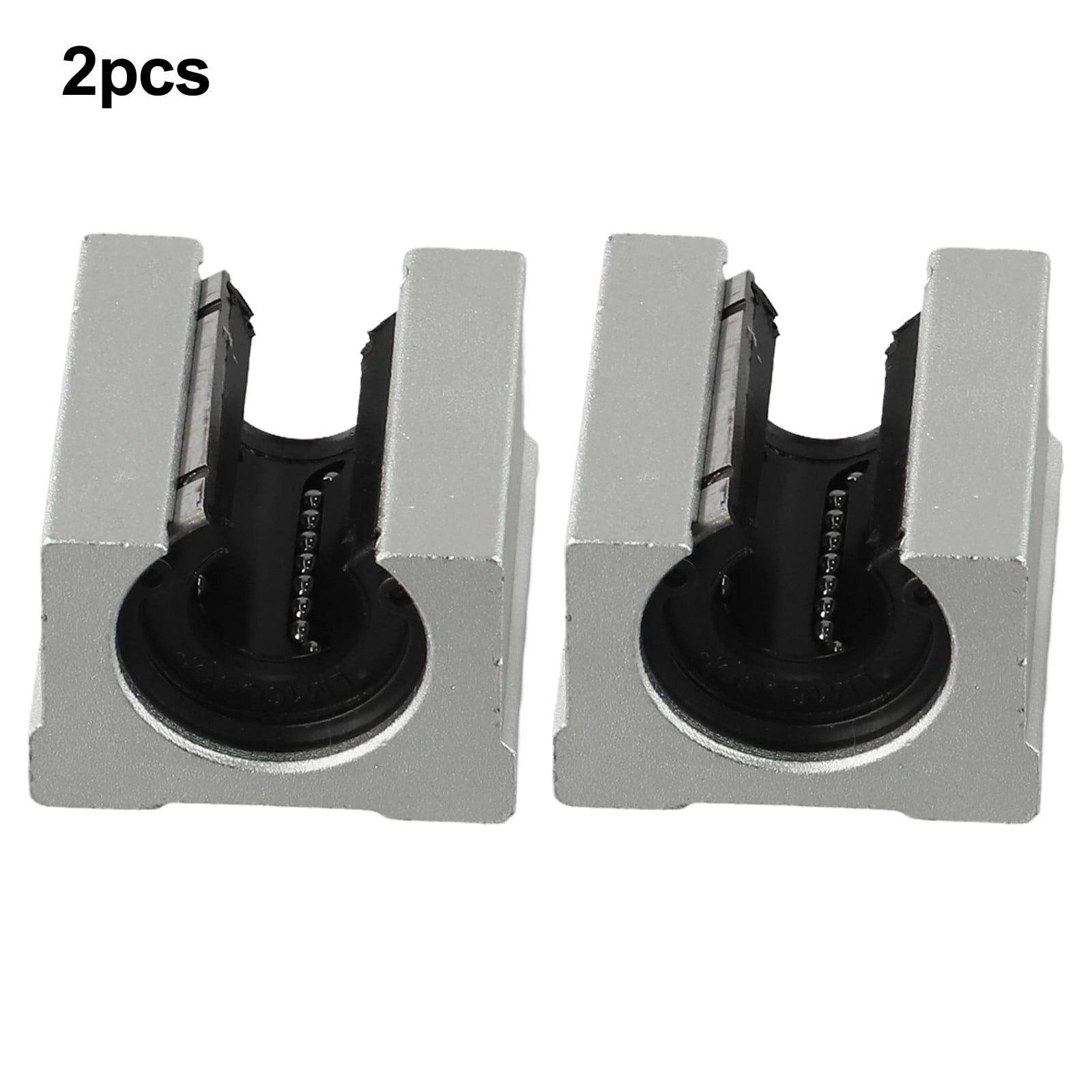 2PCS For SBR16UU 16 mm Aluminium Open Linear Bearing, Sliding Block,for ...