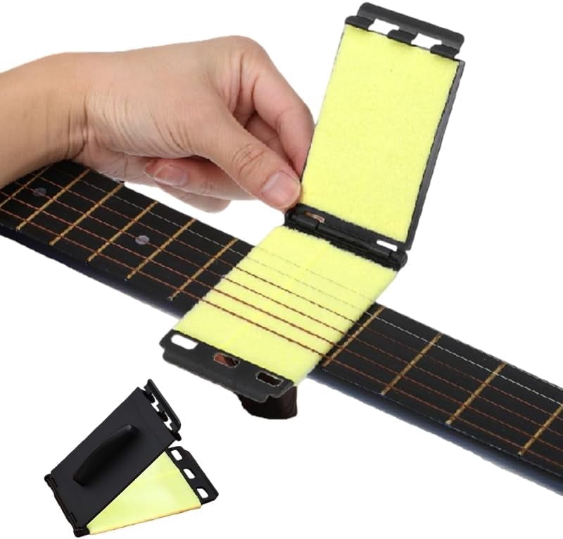 2PCS Fret Floss Guitar String Cleaner, String Instrument Cleaning ...