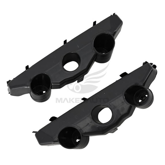 2PCS Front Left & Right Bumper Support Bracket Set For Nissan Versa ...