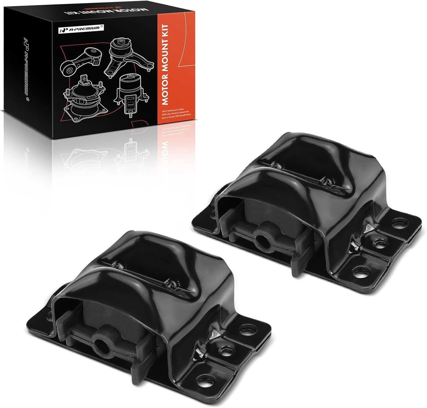2PCS Front Left Right Engine Motor Mount Set Compatible with Malibu ...