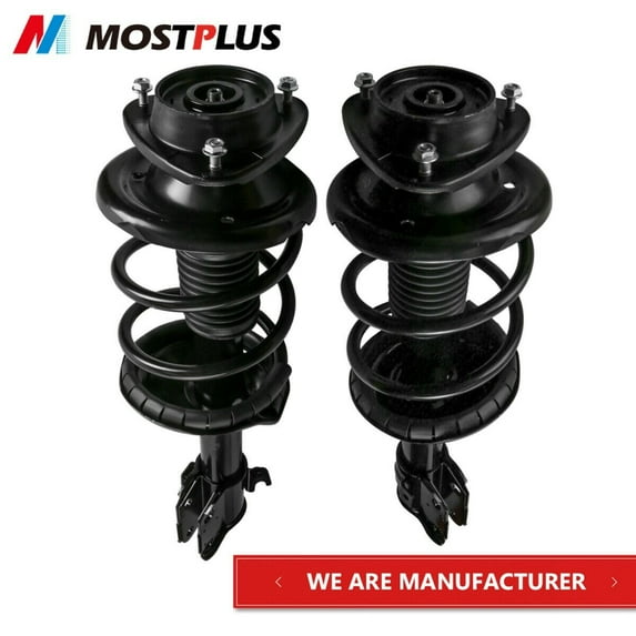 Subaru Front Shock Struts Assembly Suspension Pair Complete for 2000 ...