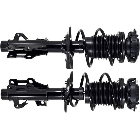 2PCS Front Struts Complete Assembly Suspension Strut and Coil Spring ...