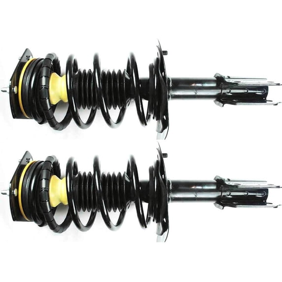 2PCS Front Struts Complete Assembly Suspension Strut and Coil Spring ...