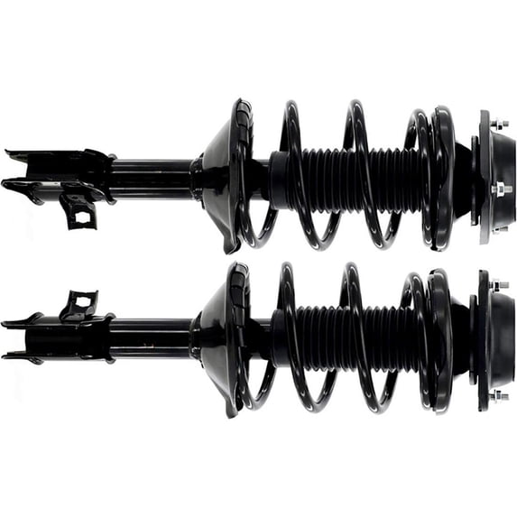 2PCS Front Struts Complete Assembly Suspension Strut and Coil Spring ...