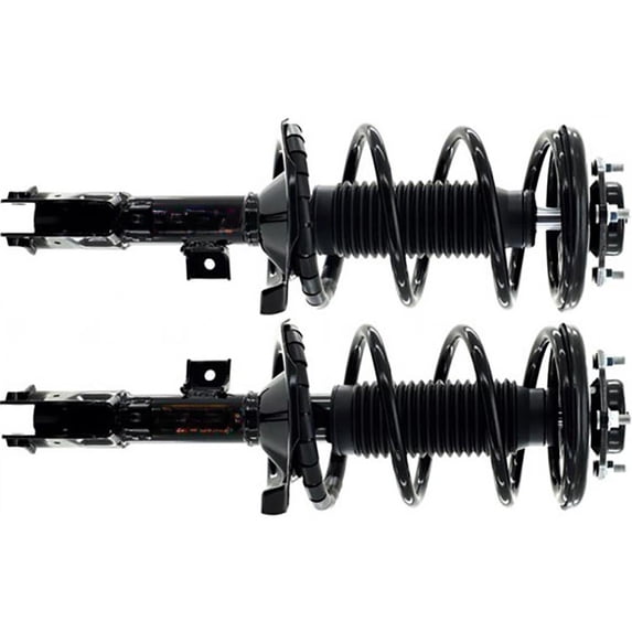 2PCS Front Struts Complete Assembly Suspension Strut and Coil Spring ...