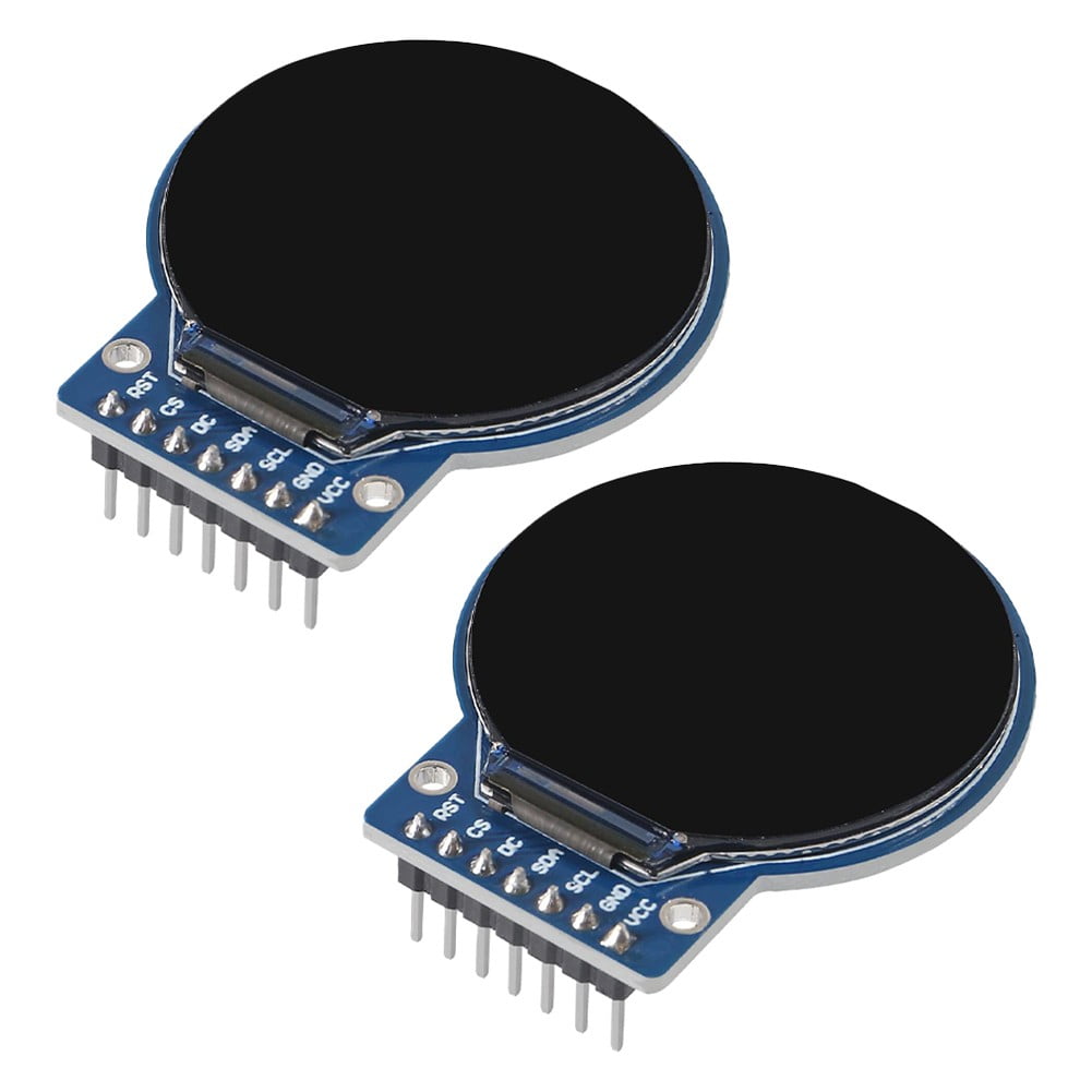 2pcs Full Color 1 28 Inch Circular For Tft Display For Arduino Projects