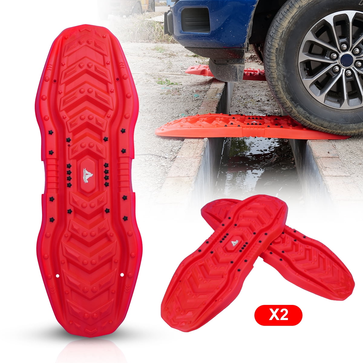 2PCS GEN5.0 Recovery Tracks Sand Tracks Snow Traction Boards Off-Road ...