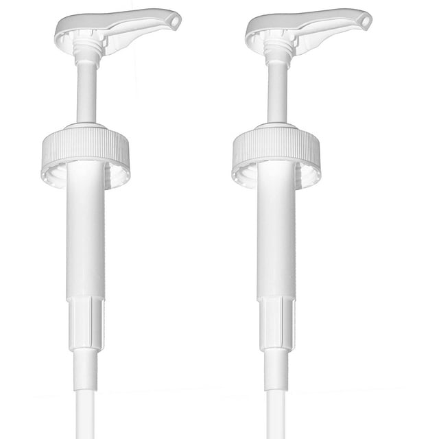 2PCS Heavy-Duty Gallon Pump Dispenser for Large Liquid Bottles - Leak ...