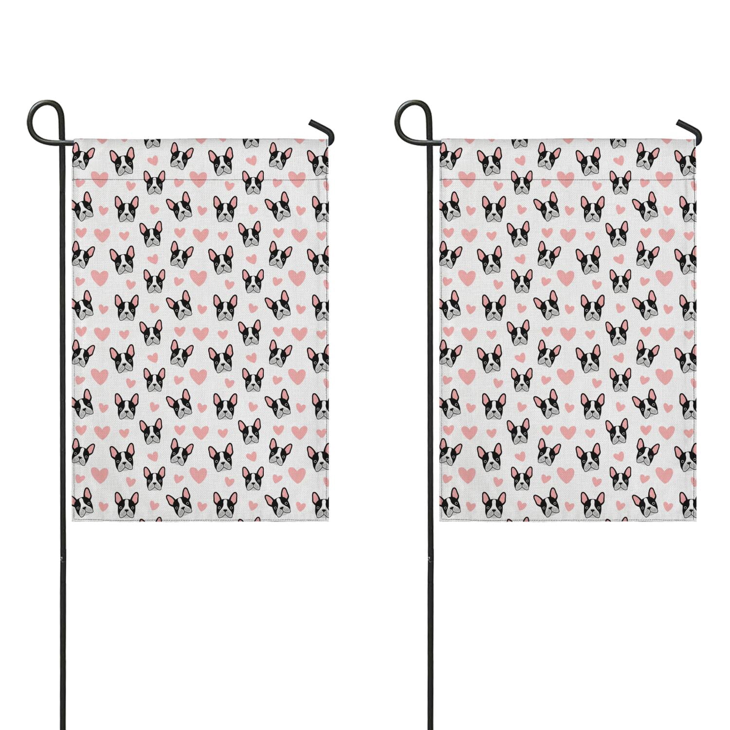 2PCS Garden Flag Set, Double-Sided 12x18 Inch, Outdoor Holiday Flag ...