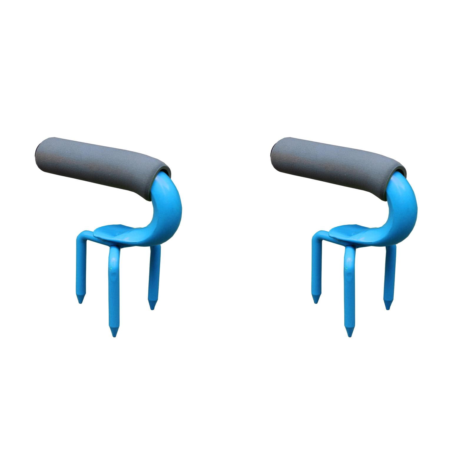 2PCS Garden Hand Cultivator - Durable Steel Soil Scarifier with Comfort ...