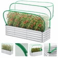 2PCS Garden Netting Covers for Raised Beds, Pop-Up Plant Protection ...
