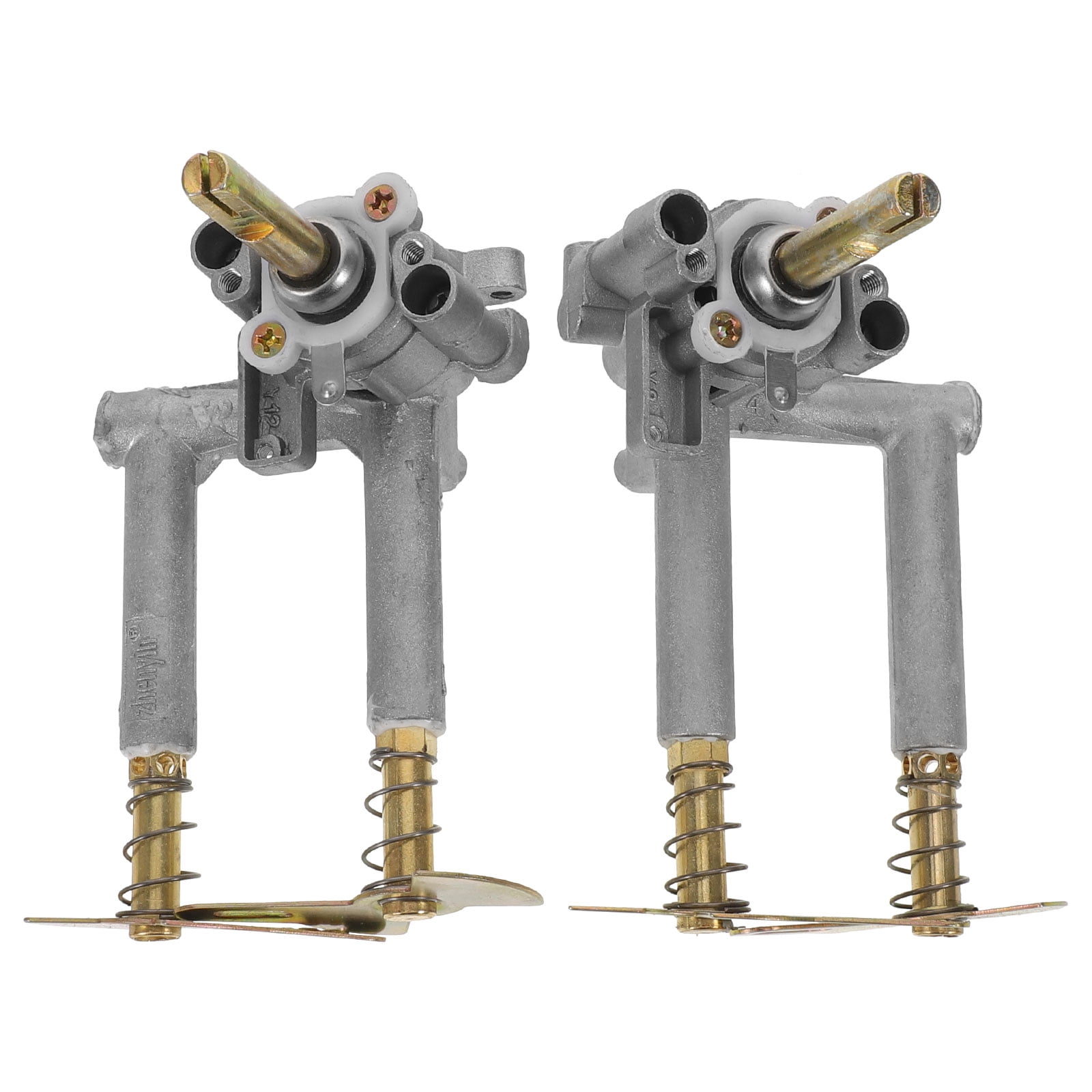 2PCS Gas Burner Valve Control Knob Set - Electric Commercial Valve ...