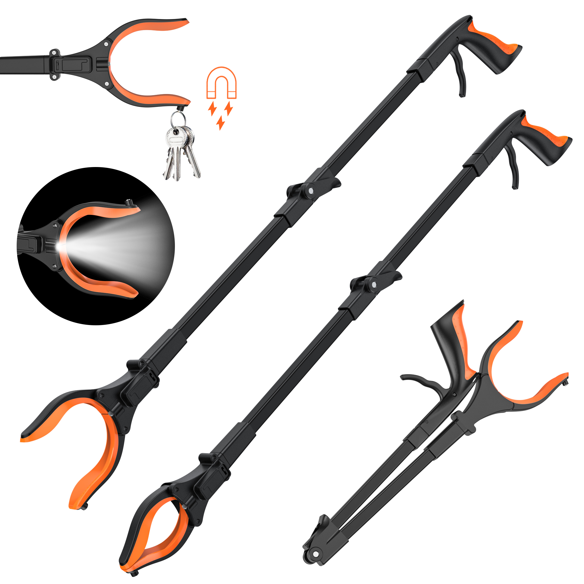 Unger Nifty Nabber Pro, 36" All-Purpose Reacher Grabber - Walmart.com