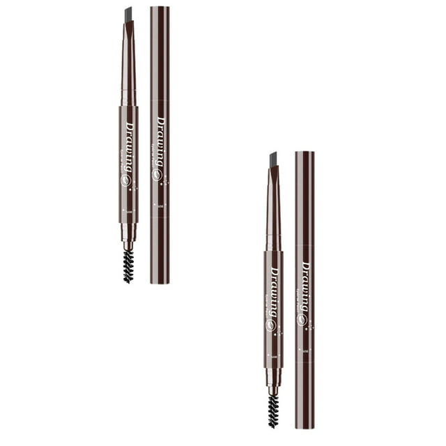 2PCS Gray Eyebrow Pencil For Women, DNM Single 7-color Double-headed ...