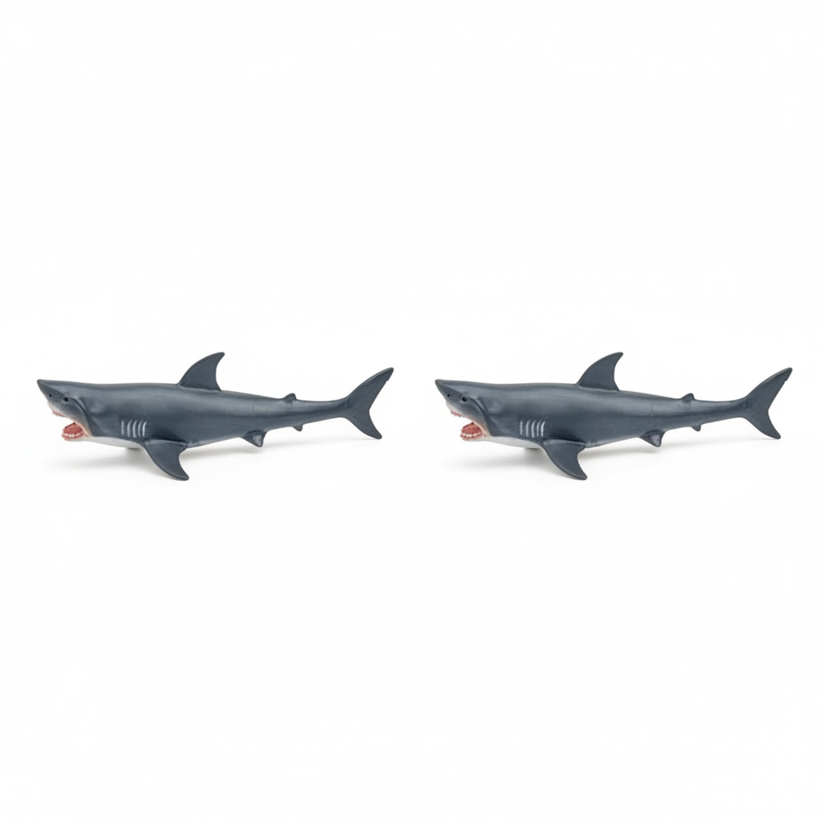 2PCS Great White Shark Model(16.14inch) - Undersea Creature Extra Large ...